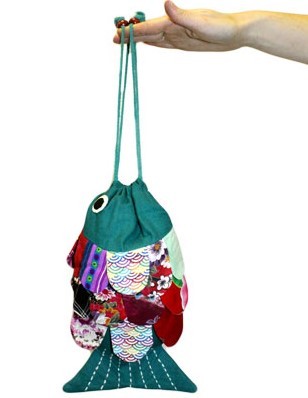 Recycled Handmade Fish Bags - Ancient Wisdom - Wholesale Giftware and ...