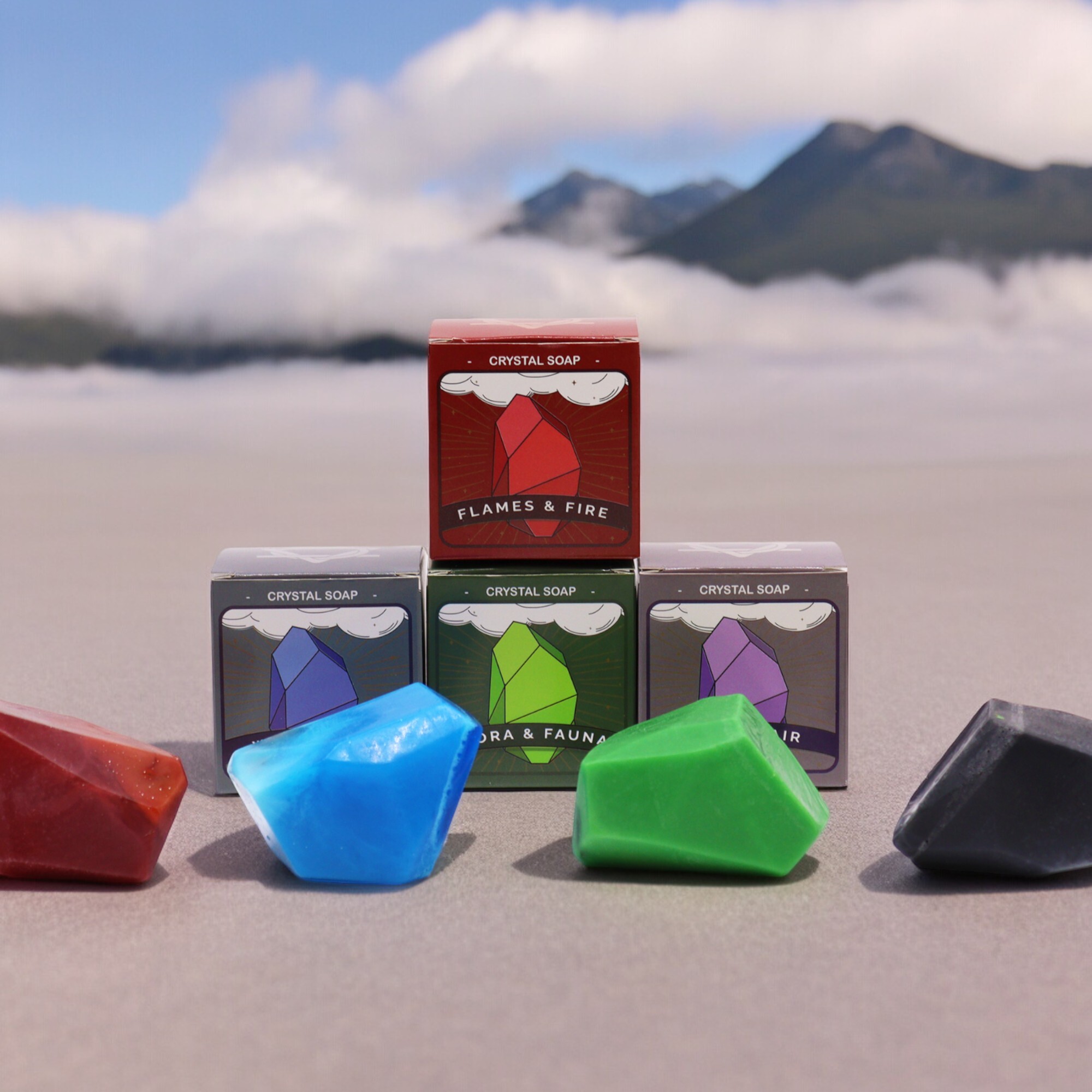 Wholesale Crystal Elemental Soaps - Ancient Wisdom Giftware Supplier
