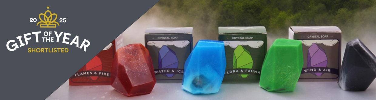 Wholesale Crystal Elemental Soaps - Ancient Wisdom Giftware Supplier