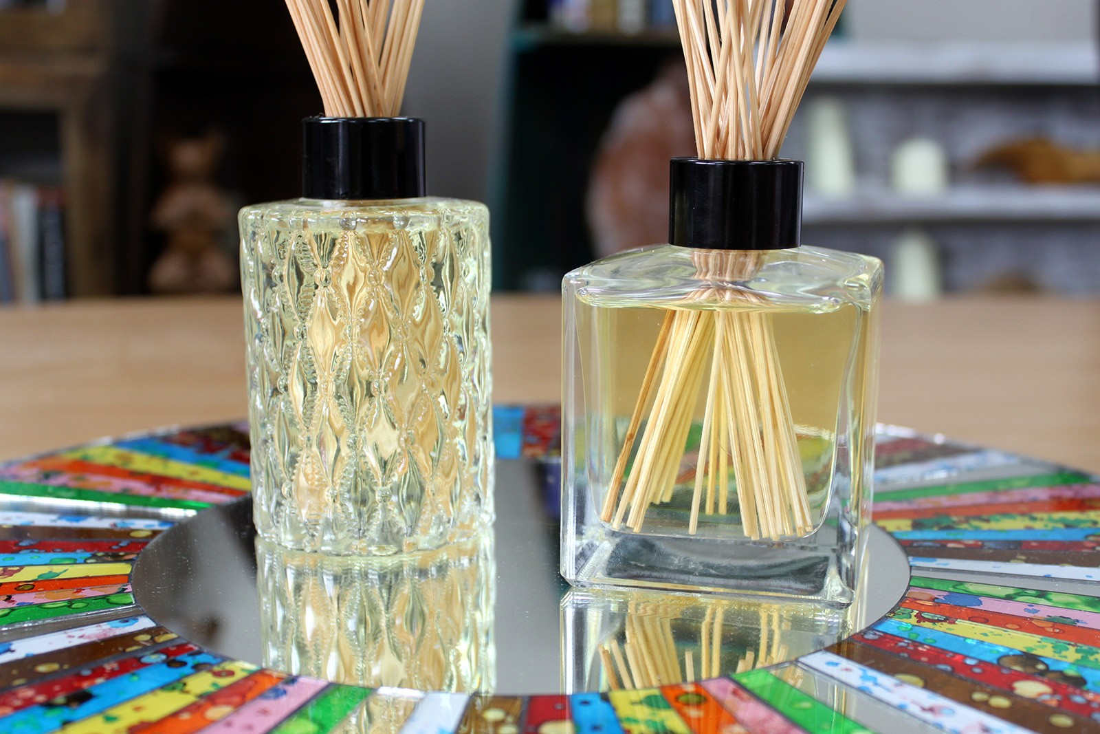 Square Fancy Bottle & Diffuser Lid - 200ml - Ancient Wisdom - Wholesale ...