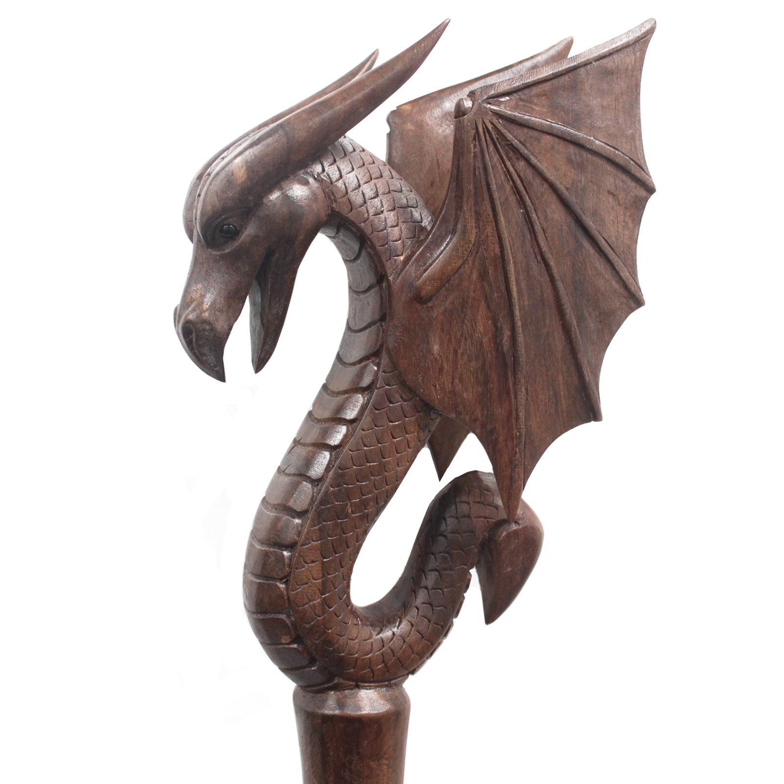 Ceremonial Staff - Dragon with Wings - Ancient Wisdom - Wholesale ...