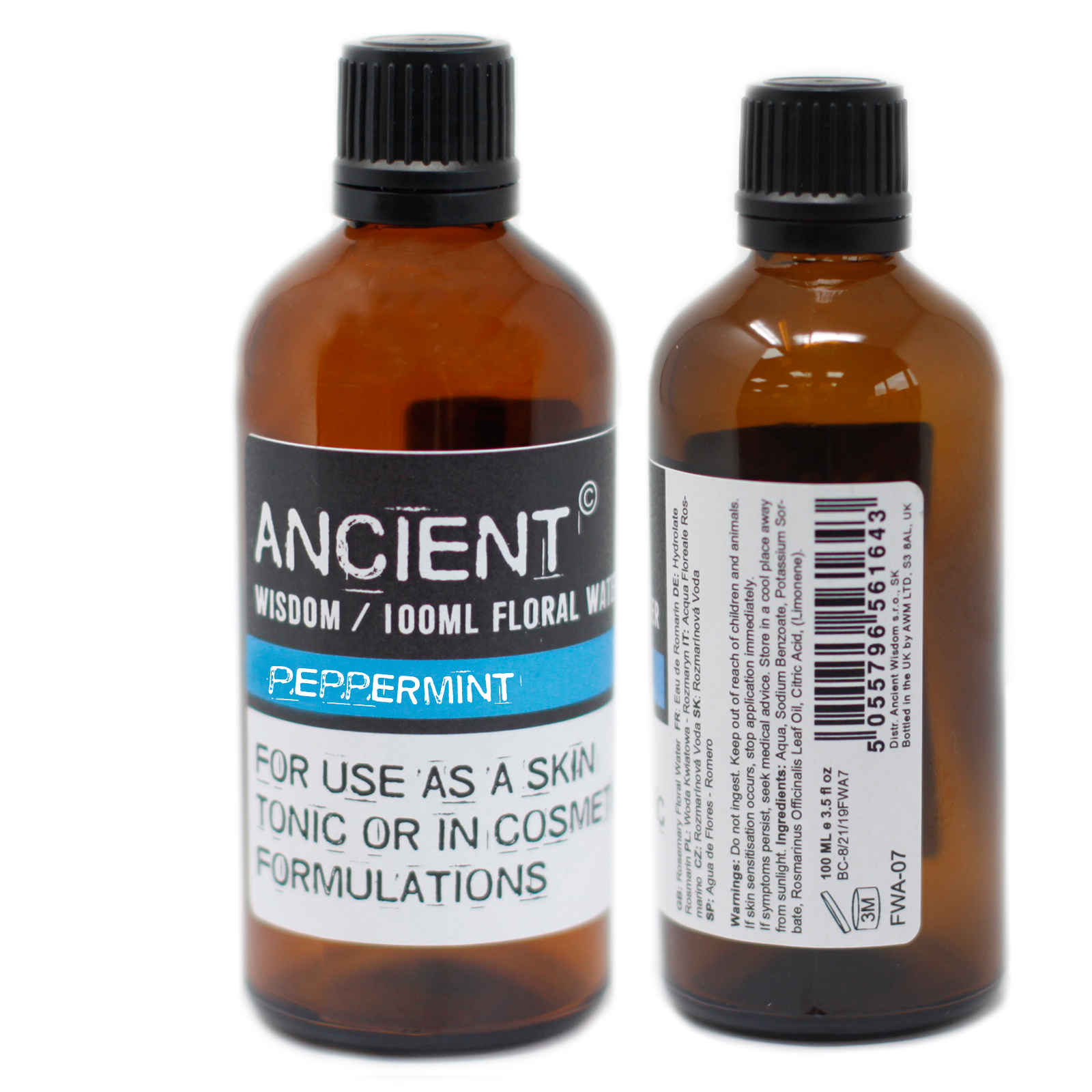 Wholesale Peppermint Water - 100ml - Ancient Wisdom Giftware